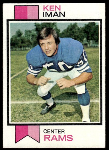 1973 TOPPS KEN IMAN 2 LOS ANGELES RAMS #152 | eBay