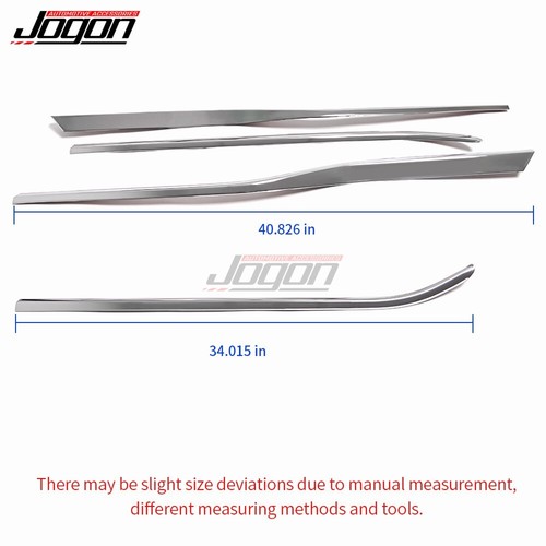 Car Chrome Window Sill Trim Strips Exterior Decor For Ford F150 F-150 ...