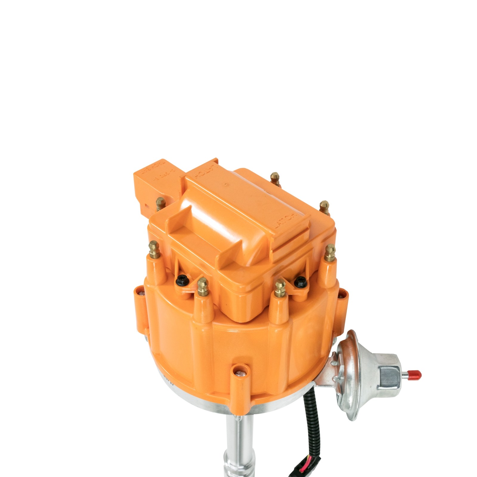 MAXX 4404N Orange HEI Distributor Cap 55-74 Small Block Chevy 283 327 ...