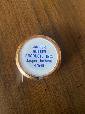 Vintage HIT Tape Measure Jasper Rubber Products Indiana 6’ 47546 | eBay