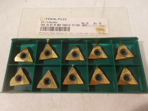 (10) NIB Tool Flo TNMC 43 NT 6P MOD T000116 TF17483 Carbide Inserts | eBay