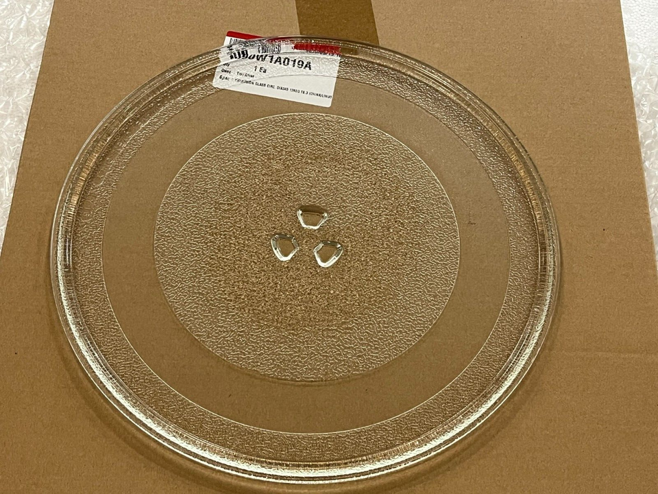 New GE Microwave Glass Turntable Tray WB49X10176 Shelf L3 | eBay