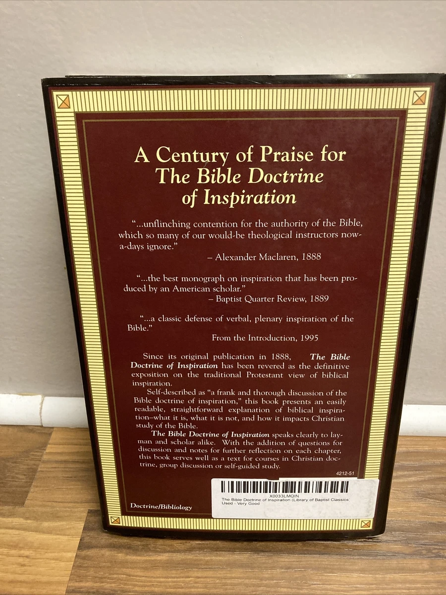 Doctrine Of Inspiration