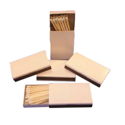 1000 Plain white cover wooden match boxes matches (20 boxes of 50) | eBay