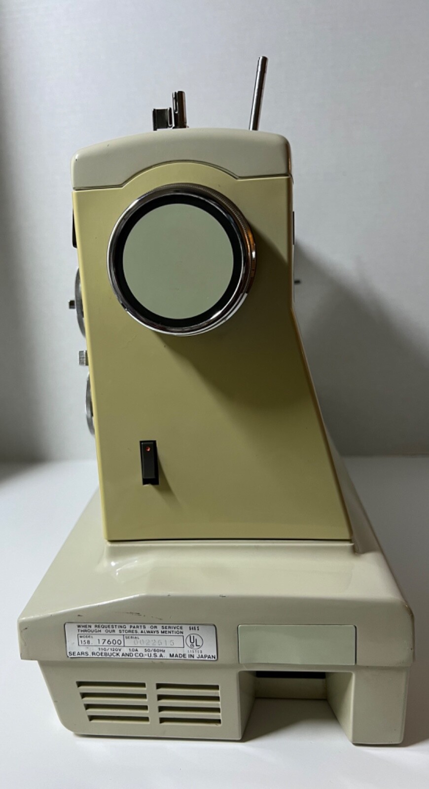 Kenmore 158.17600 ~ HEAVY DUTY~ Precision Sewing Machine ~ Cam Slot ...