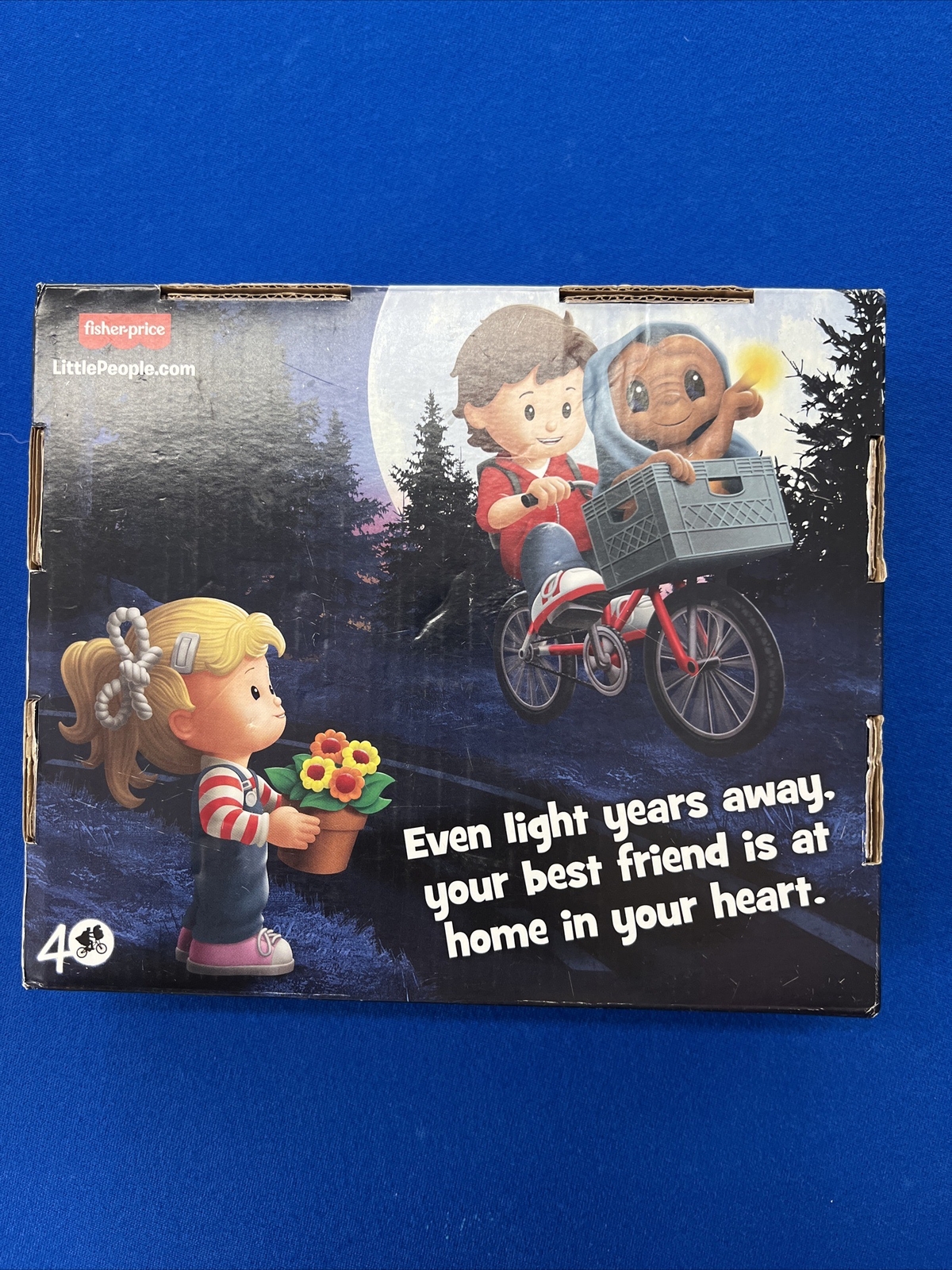 Little People E.T. The Extra-Terrestrial 3pc Figure Set ET Gertie ...