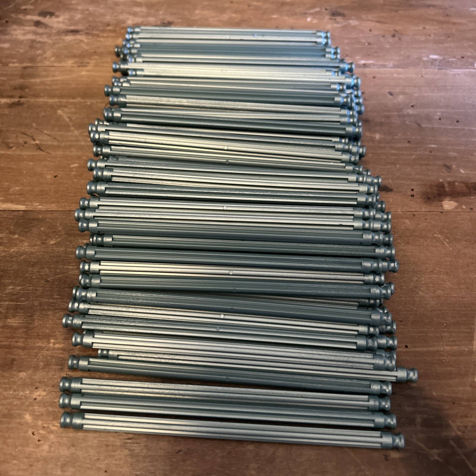 100 Knex Metallic Green Rods 5-1/8" Standard K'nex Parts Replacement ...