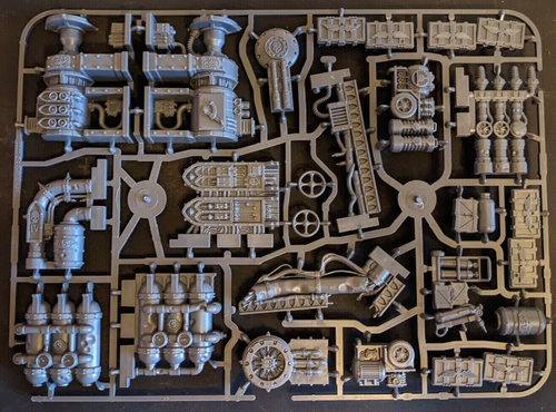 Warhammer 40k Kill Team Into the Dark Generator and Pipes Scenery ...