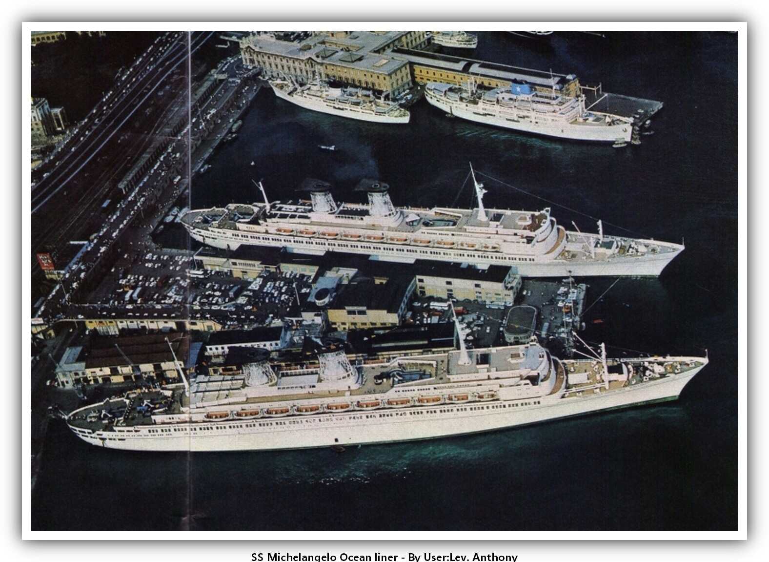 SS Michelangelo Ocean liner_issue1 | eBay