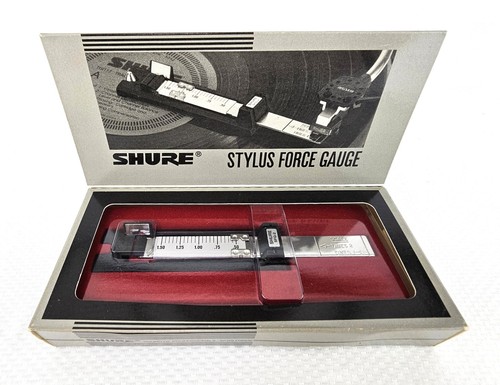 Shure Precision Stylus Force Gauge SFG-2 Vtg in Box NEW NOS Turntable ...