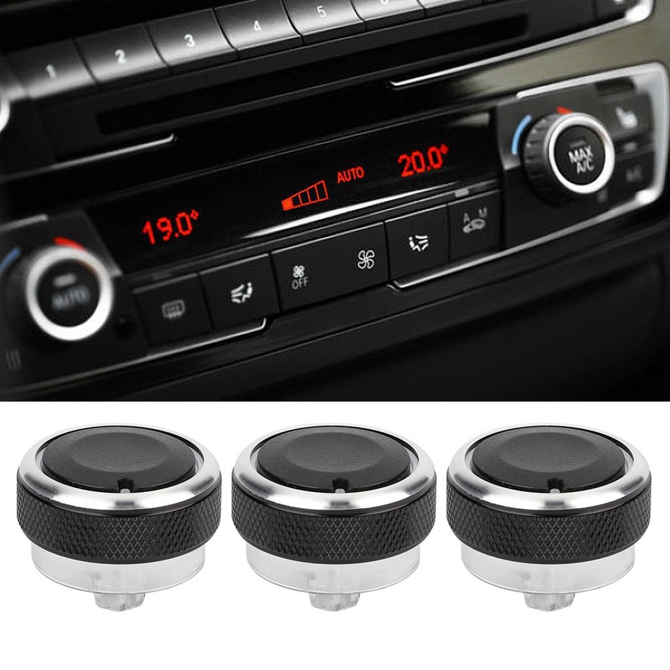 3pcs Air Conditioning Switch Heat Control AC Knob Fit For Zhishe DW ...