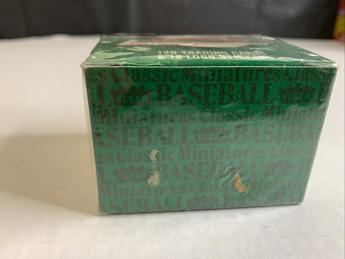1988 Fleer Baseball Classic Miniature Box 120 Cards And 18 Logo ...
