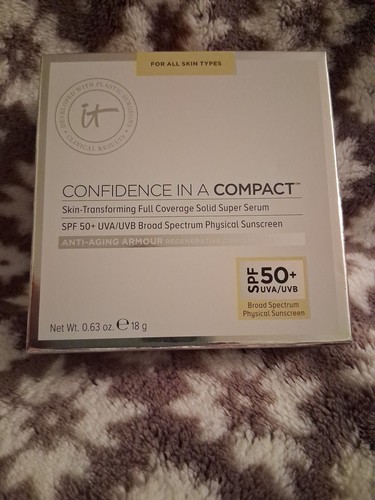 IT Cosmetics Confidence In A Compact Solid Super Serum Medium Tan 0 ...