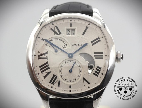 Cartier Drive de Cartier Watch Large Date Retrograde Second Time Zone ...