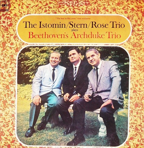The Istomin Stern Rose Trio plays Beethoven's Archduke Trio * CBS ...