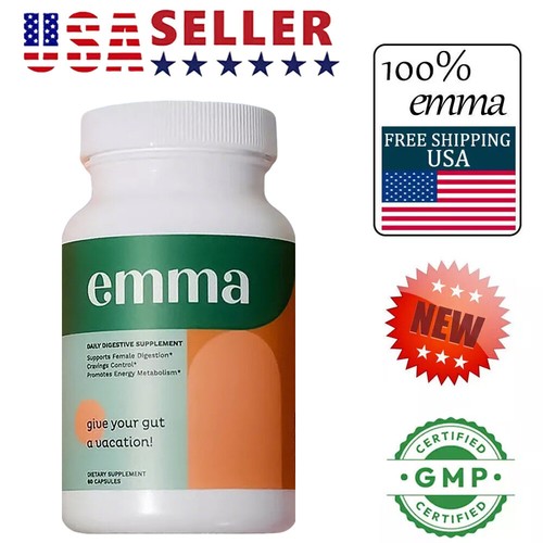 Emma Relief Supplement Konsciens Keto for Gut Bloating 60 Capsules Exp ...