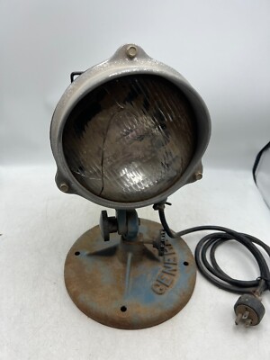 Vintage Industrial Generac Flood Light Spot Light Lamp - Tested Works ...