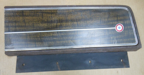 1970 70 AMC JAVELIN WOODGRAIN DASH OVERLAY TRIM BLACK GLOVE BOX LID HINGE OEM | eBay