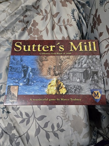 NEW Sutter's Mill Board Game Gold Rus Mayfair Phalanx Games 2008 Sealed | eBay