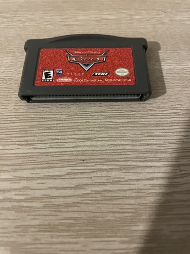 Cars - Nintendo Game Boy Advance Authentic 180 Day Guarantee Gameboy ...