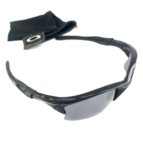 OAKLEY HALF JACKET 2.0 SUNGLASSES Black Frames Gun Icons Blk Iridium ...