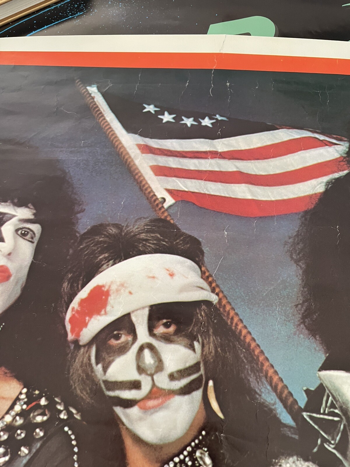 KISS 1976 Aucoin Original Spirit of ‘76 Poster Destroyer 23”x34” US ...