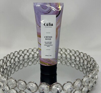 Cela Creme Rose Hydrating Body Cream Lotion FULL SIZE 120 ml / 4 oz ...