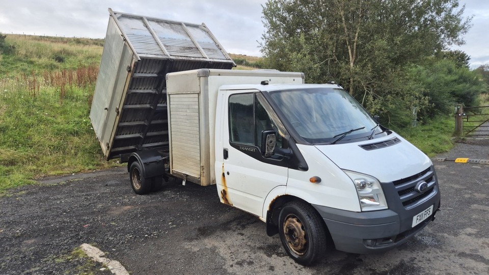 Ford transit ARB spec Tipper T350L - Tree Surgery - NO VAT | eBay UK