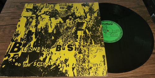 Burning Bush (3) – Go To School / Jah Is Coming LP Reggae Kongo VG+ | eBay