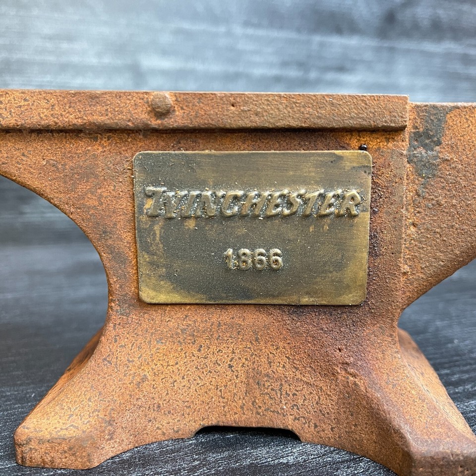 Winchester 1866 Anvil Cast Iron Antique Finish Old West Western Man ...