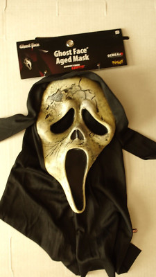 *NEW* Official Scream 6 Aged Mask Ghost Face | eBay