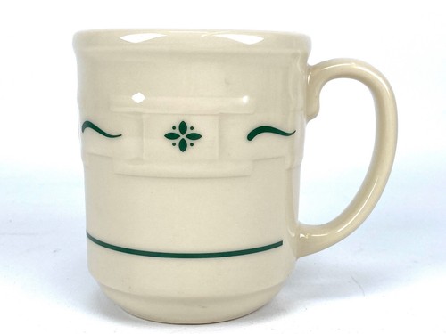 Longaberger Pottery Woven Traditions Heritage Green Dinnerware Dishes ...