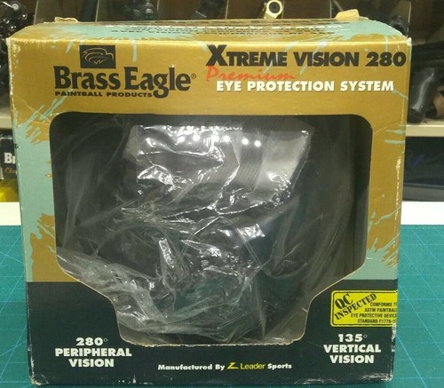 Brass Eagle XTREME VISION 280 paintball goggle system. NOS. RARE ...