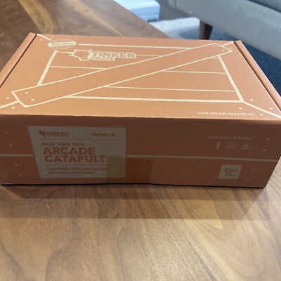 NEW DIY Educational Kit KiwiCo Tinker Crate Make Your Own Arcade ...