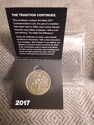 2017~Mack Truck~Commemorative Coin~Born Ready~Medallion~Collectible | eBay