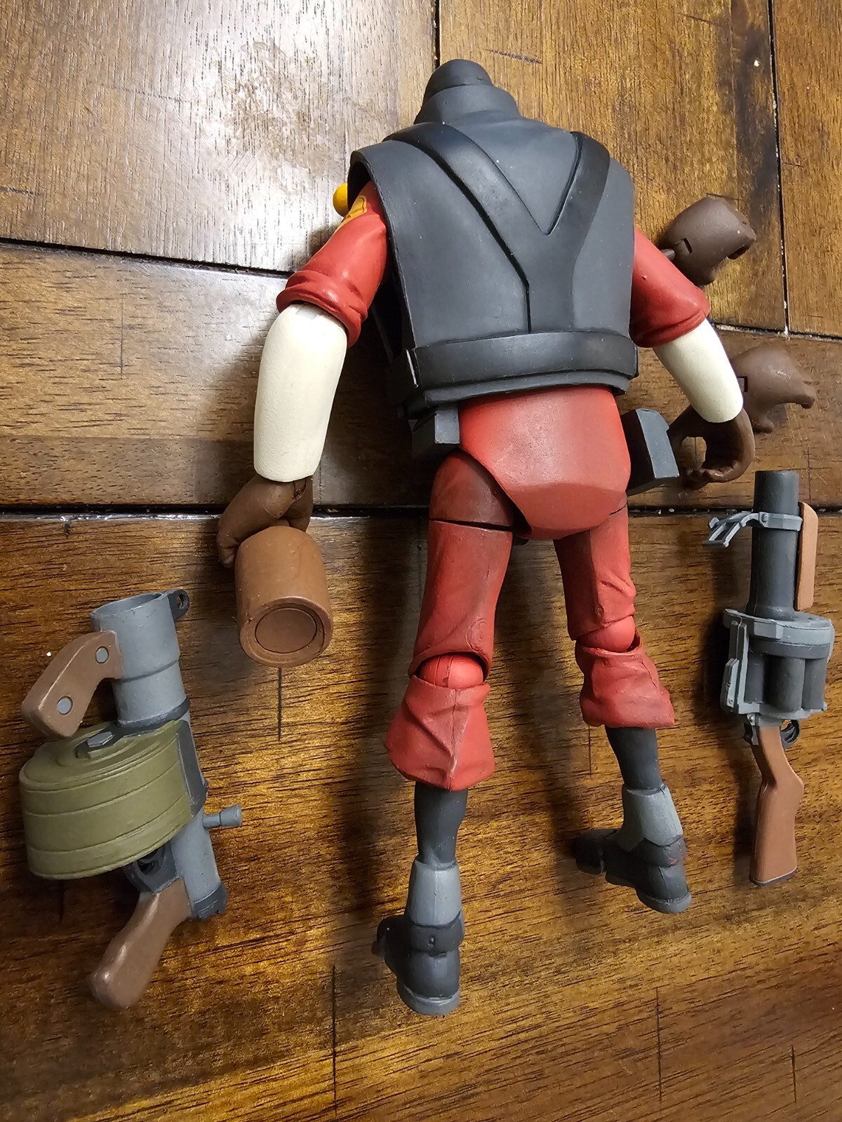 Team Fortress 2: The Demoman RED Action Figure NECA RARE Used | eBay