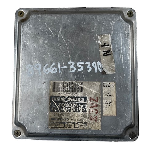 90 TOYOTA PICKUP 6CYL AT 4X2 CALIF 1/2 TON ECU ECM COMPUTER 89661-35390 ...