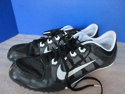 NIKE Track & Field~RIVAL MD~Black & White~Running Racing Shoes~ Men's ...