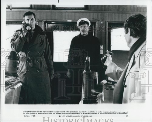 1979 Press Photo Anthony Perkins Jack Watson Michael Parks in "Ffolkes ...