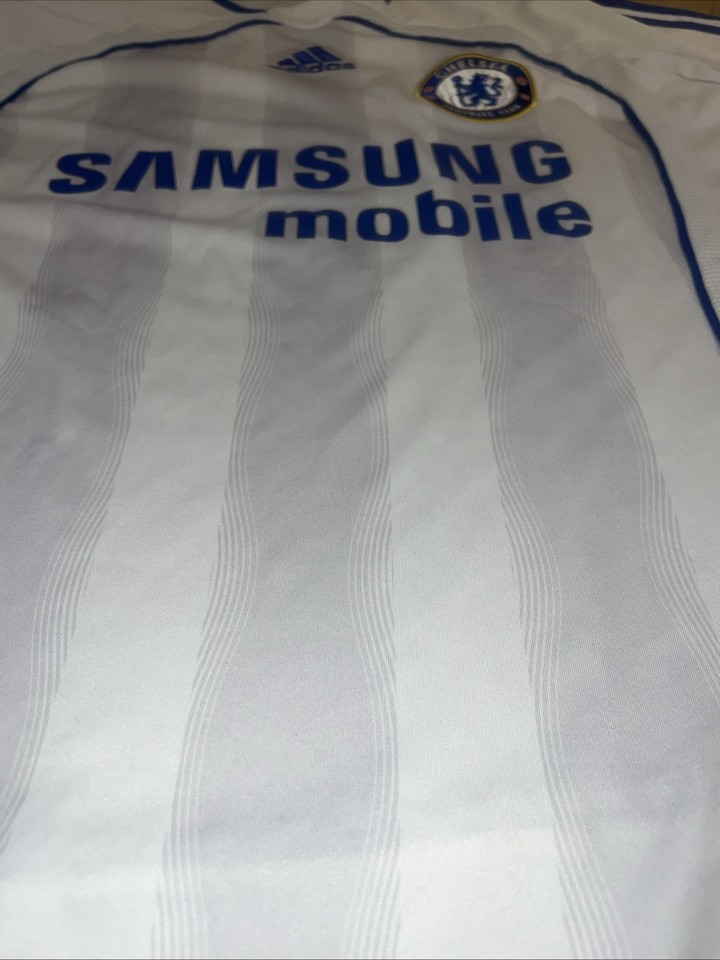 Chelsea FC #8 Frank Lampard 2006/07 Football Away Shirt, Adidas Men’s ...