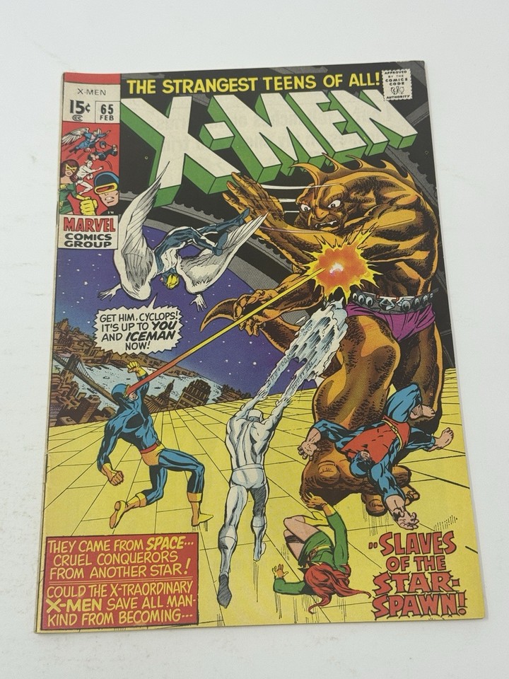 X-Men #65 Marvel (1970) Professor X Returns! 1st App Z’nox Last ...