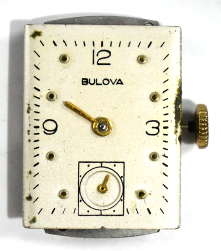 Vintage Bulova Manual Wind 21J 7AK Wrist Watch Movement lot.qg | eBay
