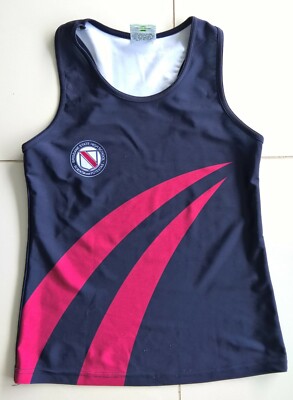 BSHS Brisbane State High School Uniform Girls Touch Singlet Size 8 ...