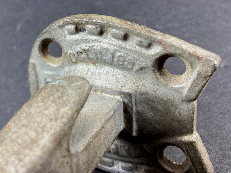 2 Antique 1897 Pat. PERRY HORSE REIN HOLDERS ~ Vtg. Harness, Whip, Tack ...