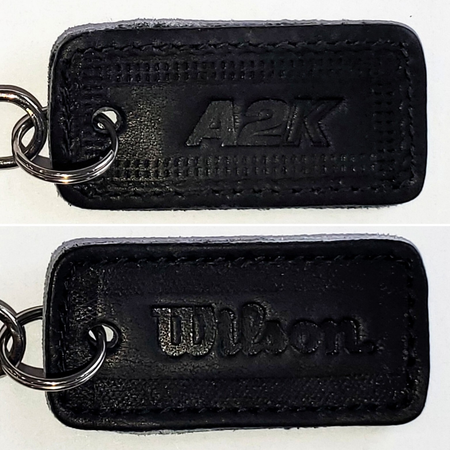 Wilson Leather Key Fob ⚾️A2K ⚾️Keychain ⚾️Key Ring ⚾1 Fob ⚾️Cool ⚾️New ...