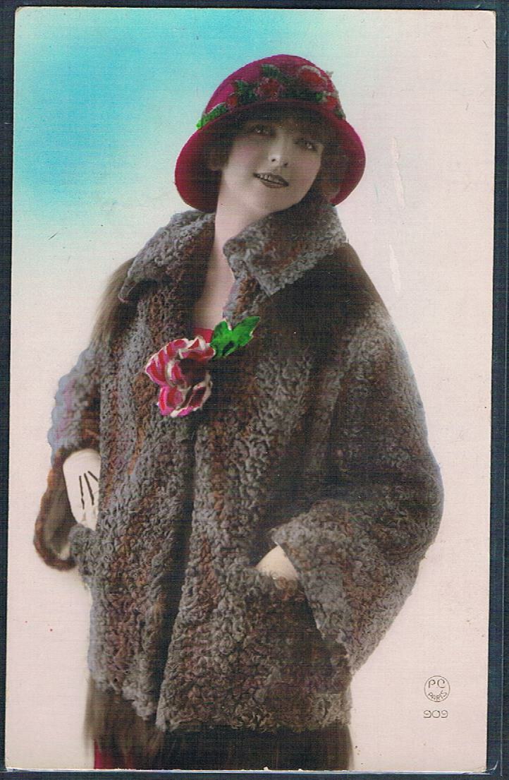 Flapper Fur Coat On