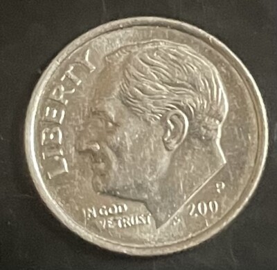 2001 Roosevelt P Mint Error Dime | eBay