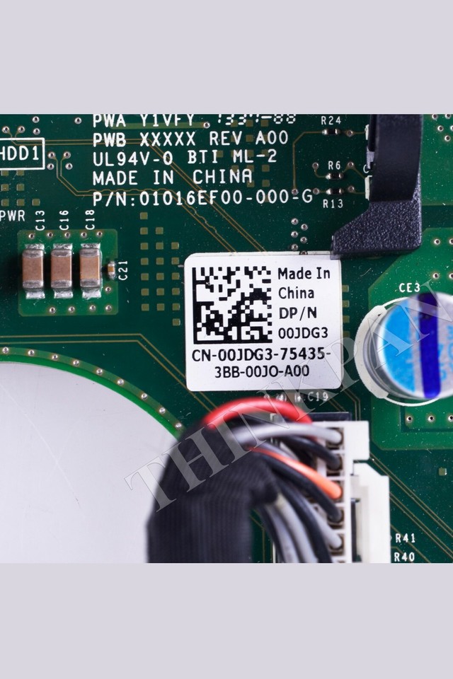 Dell Poweredge R720XD Rear Flex Bay 2.5" HDD Backplane for 12x 3.5" LFF ...