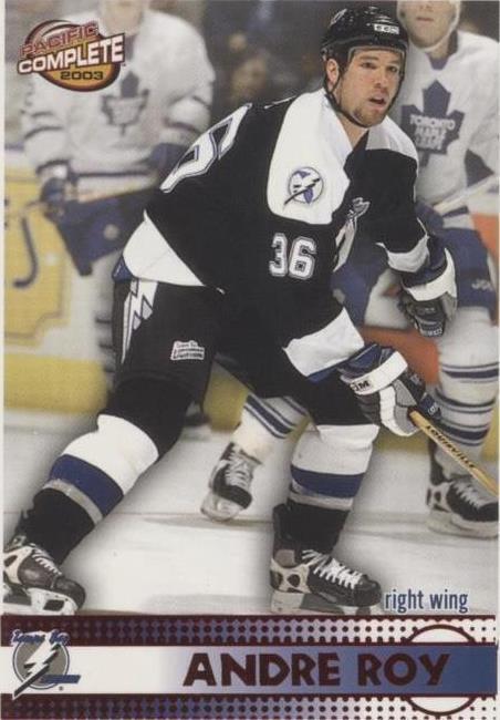 2002-03 Pacific Complete - Andre Roy #74 Red /100 for sale online | eBay