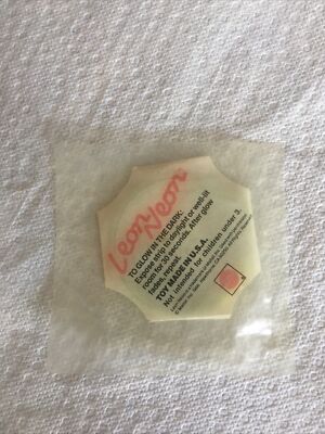 Mattel Green Leon Neon Kelloggs Cereal Premium Toy 80s Glow in Dark NIP ...